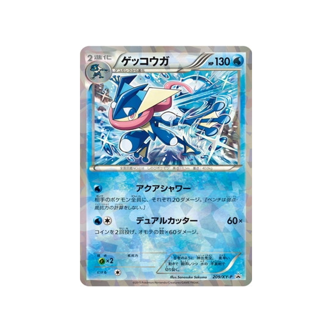 Carte Pokémon Carte Promo XY XY-P 209/XY-P : Amphinobi | C.P.C – CPC ...